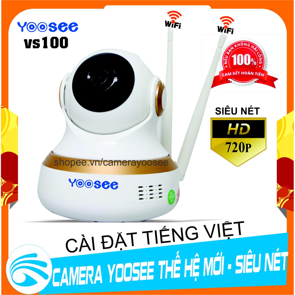 Camera Wifi YooSee HD720P - cài đặt Tiếng Việt | Shopee Việt Nam