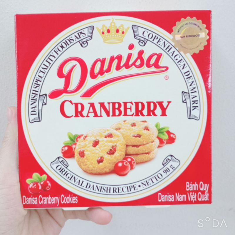 Bánh Danisa choco cashew 90g(vị socola hạt điều, vị việt quất) | Shopee ...