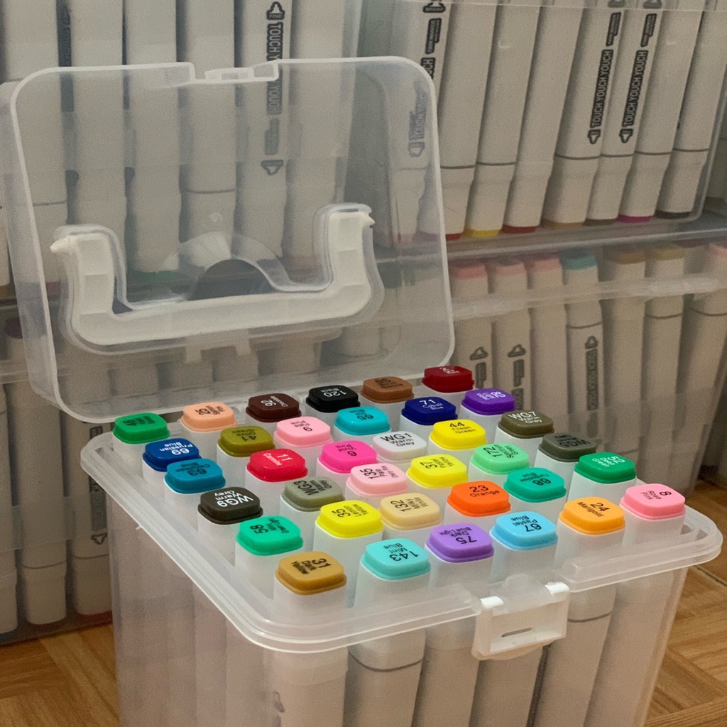 Hộp Bút Màu Marker Touch Hai Đầu Chuyên Nghiệp Họa Cụ Tô Màu Vẽ Tranh ...