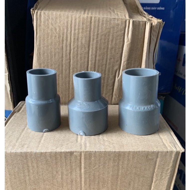 Côn thu, tê thu 21/27, 34/21, 34/27 nhựa pvc Tiền Phong | Shopee Việt Nam