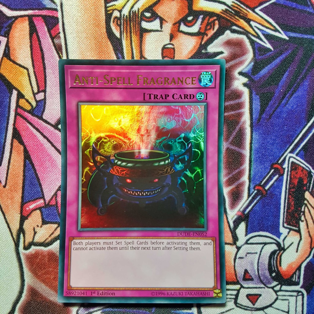 Thẻ bài Yugioh chính hãng | Anti-Spell Fragrance | Ultra Rare | Shopee ...