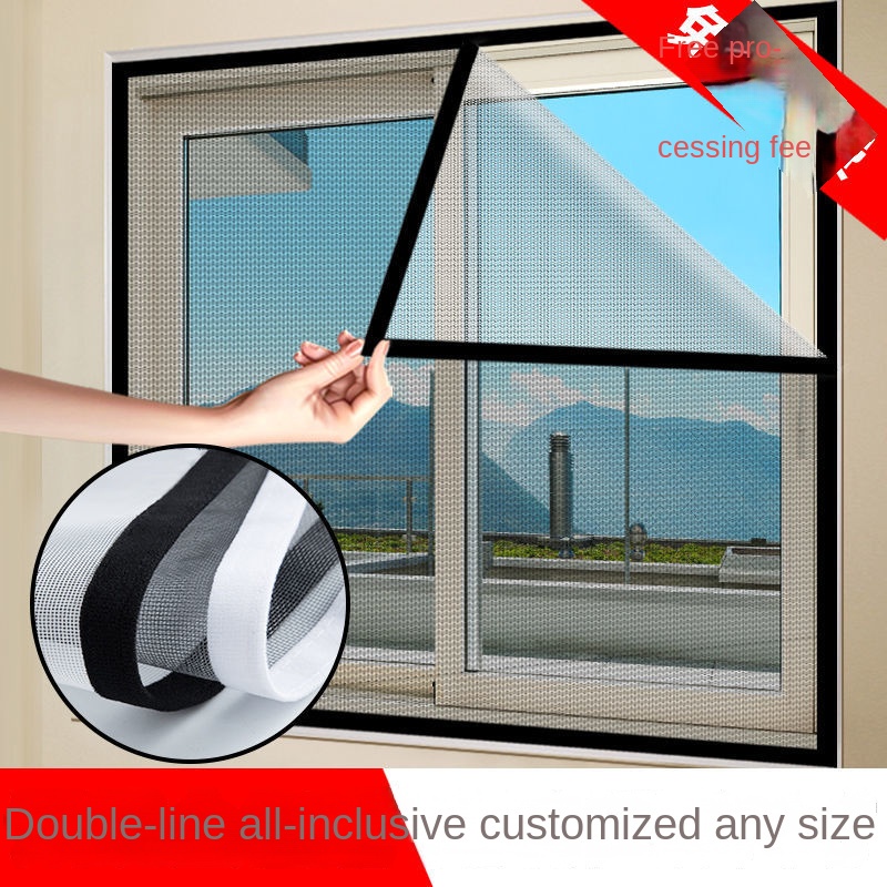 Anti-mosquito screen window mesh hemming window screen mesh self ...