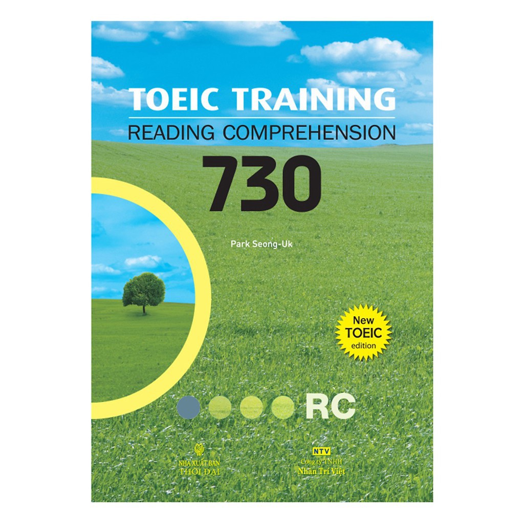 Sách - Toeic Training Reading Comprehension 730 - NTV | Shopee Việt Nam