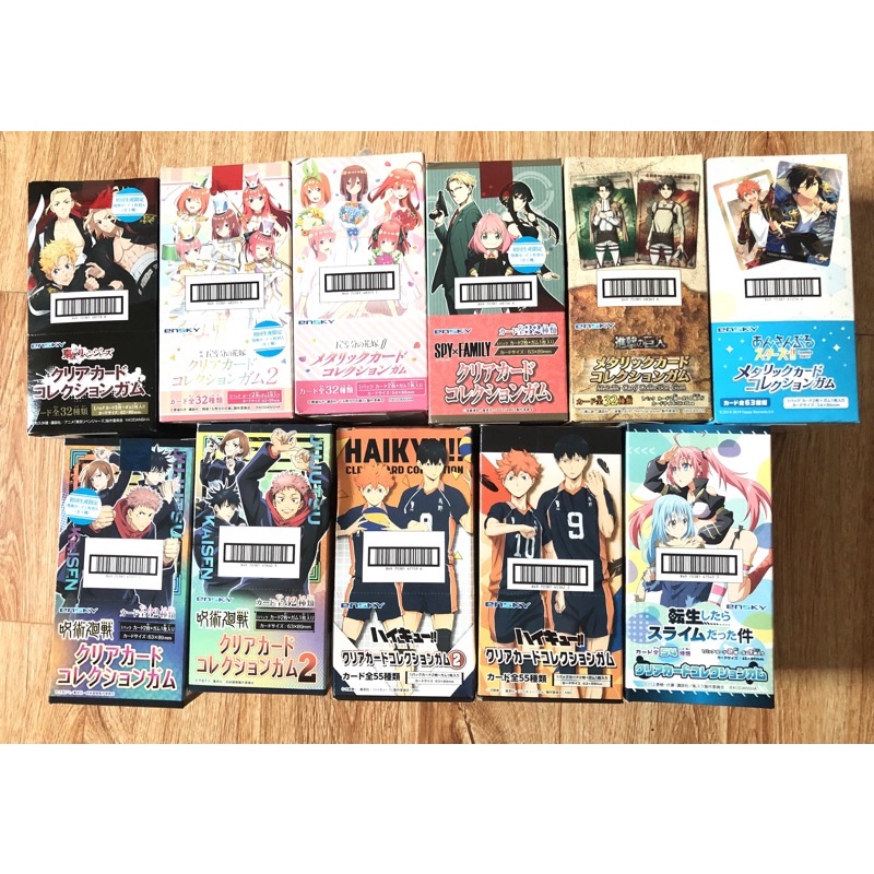 [Tanpopo ]LINK HỘP thẻ clear tổng hợp Jujutsu Kaisen/JJK/Chú Thuật Hồi ...