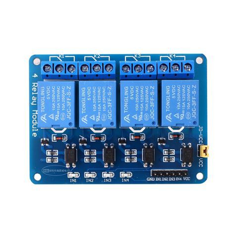 Module relay 4 kênh 5V 10A có Opto cách ly | Shopee Việt Nam