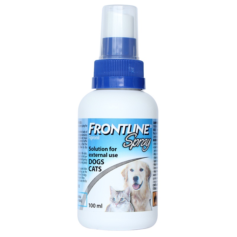 Thuốc diệt ve ghẻ, bọ chét chó mèo - Merial Frontline Spray 100ml ...