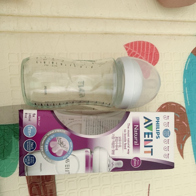 Bình thuỷ tinh avent (Tl) 240ml | Shopee Việt Nam