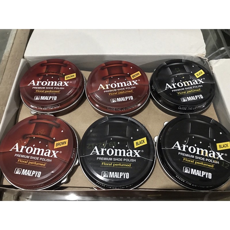 Xi Đánh Giày Cao Cấp Hàn Quốc Aromax (đen,nâu) | Shopee Việt Nam