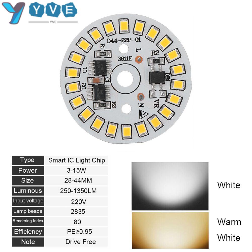 Chip đèn LED Ac220V 2835 Smd 15w 12w 9w 7w 6w 5w 3w | Shopee Việt Nam