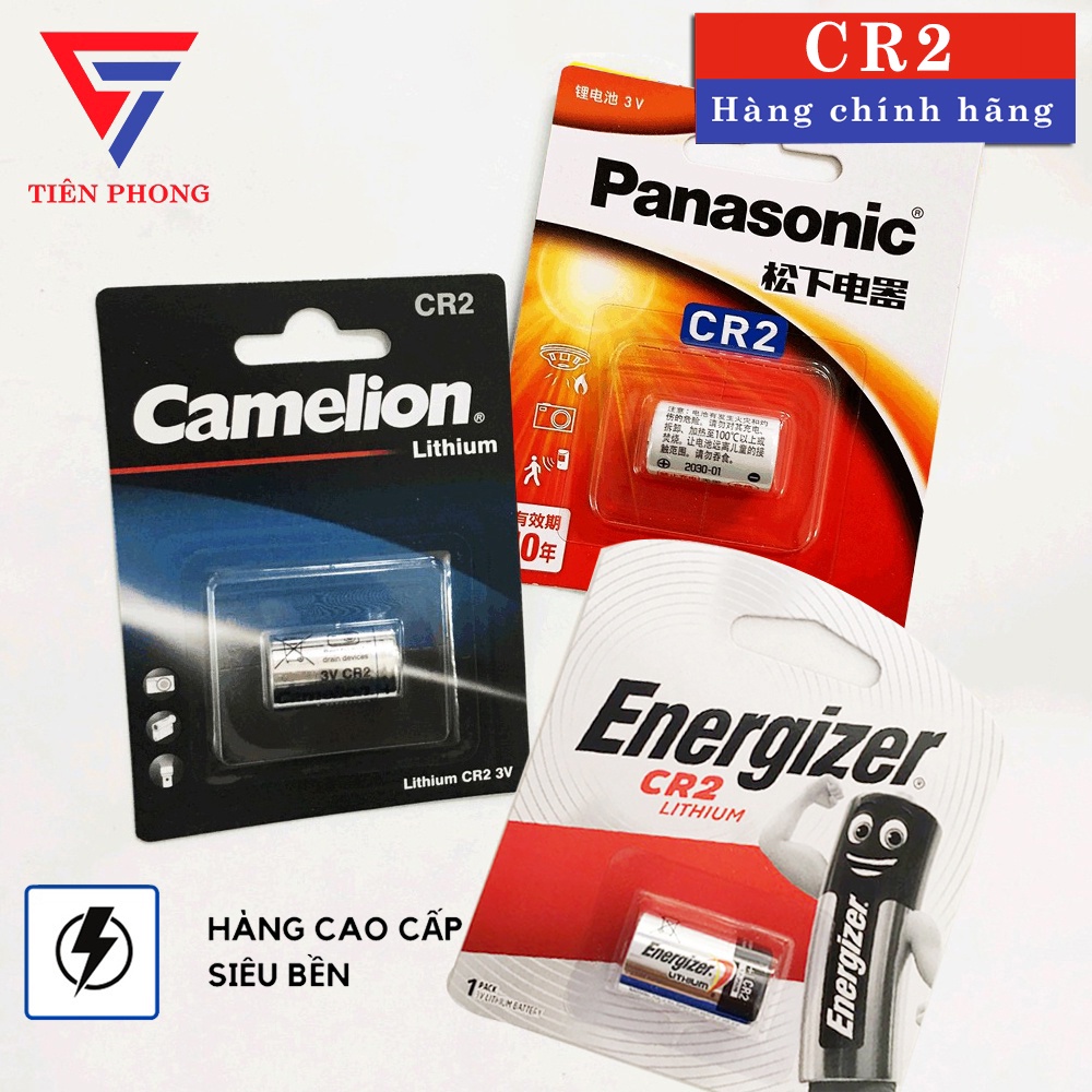 1 Vỉ Pin CR2 Energizer, Panasonic, Camelion Chính Hãng, pin máy đo ...