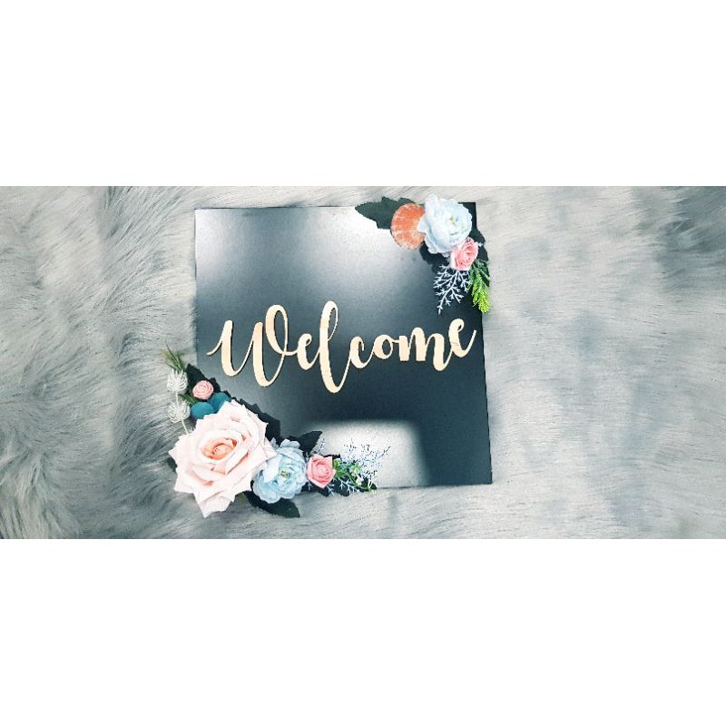 Bảng gỗ welcom | Shopee Việt Nam