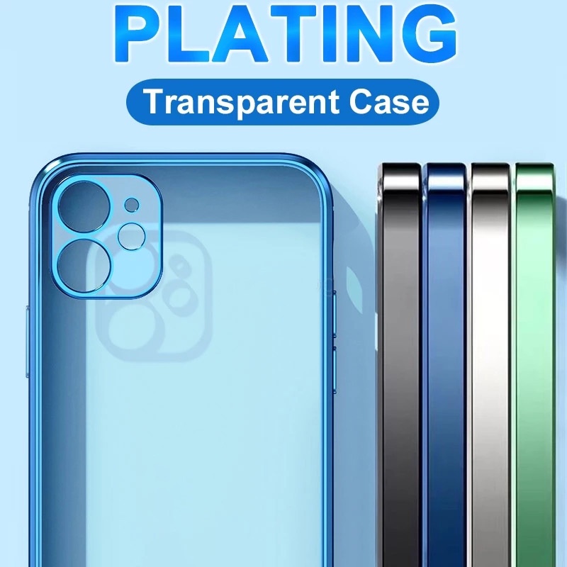 Ốp điện thoại silicon mica trong suốt cho iPhone 14 13 12 11 Pro Max 12 ...