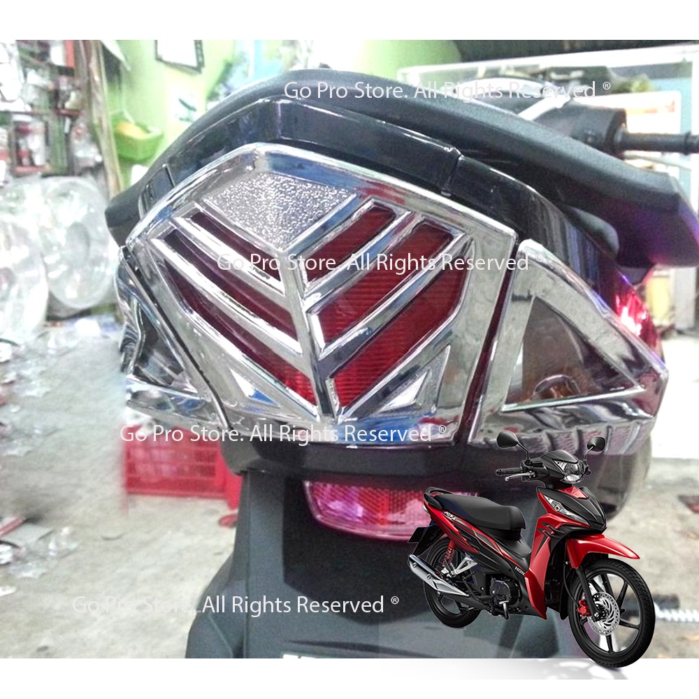 Bộ Ốp Đèn Lái & Xi Nhan Sau Wave RSX Nhựa Xi | Shopee Việt Nam