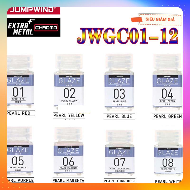 Sơn màu ngọc trai JWGC01-12 JUMPWIND GLAZE 18ML - Sơn Mô Hình | Shopee Việt Nam