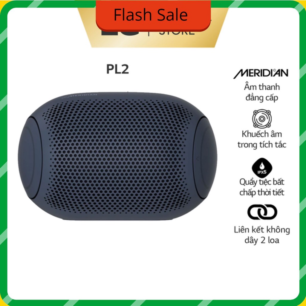 Loa Bluetooth Di Động LG Xboomgo PL2 - Hàng Chính Hãng - Màu Xanh Đen ...