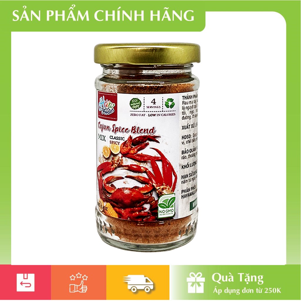 [HÀNG CHÍNH HÃNG] Bột Gia Vị Cajun – Cajun Spice Blend Powder | Shopee ...