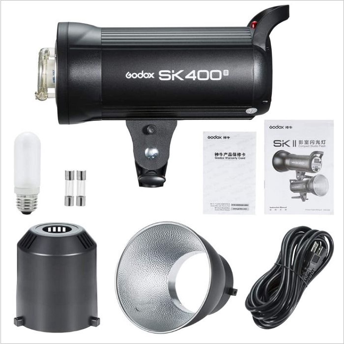 Đèn Flash studio Godox SK400II Chính hãng bảo hành 12 tháng | Shopee ...