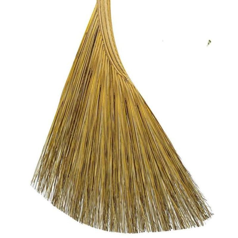 Combo 2 Chổi dừa quét sân, chổi lá, chổi xương, chổi rễ chất liệu cộng ...