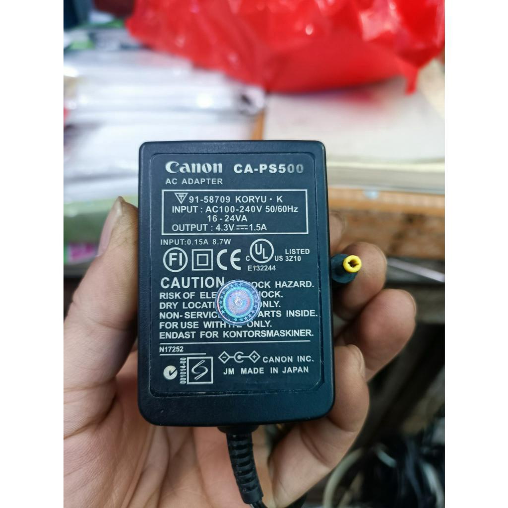 🌟 XỊN CŨ 🌟 BỘ NGUỒN ĐIỆN Sạc pin máy ảnh Canon CA PS500 4.3v 1.5a A10, A20 A40 A60 A610 A620 ...