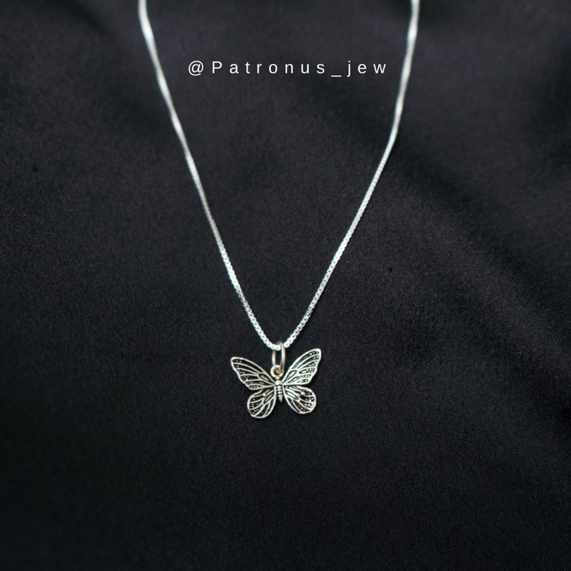 Dây chuyền butterfly bạc 925 patronus | Shopee Việt Nam