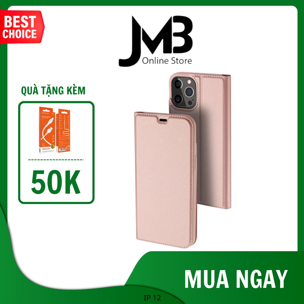 Bao da điện thoại IP 12 Mini 12 12 Pro 12 Pro Max Dux ducis Skin Pro ...