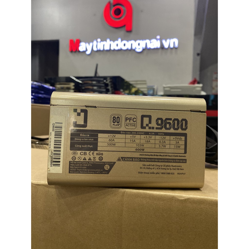 NGUỒN MÁY TÍNH JETEK Q9600 80PLUS | Shopee Việt Nam