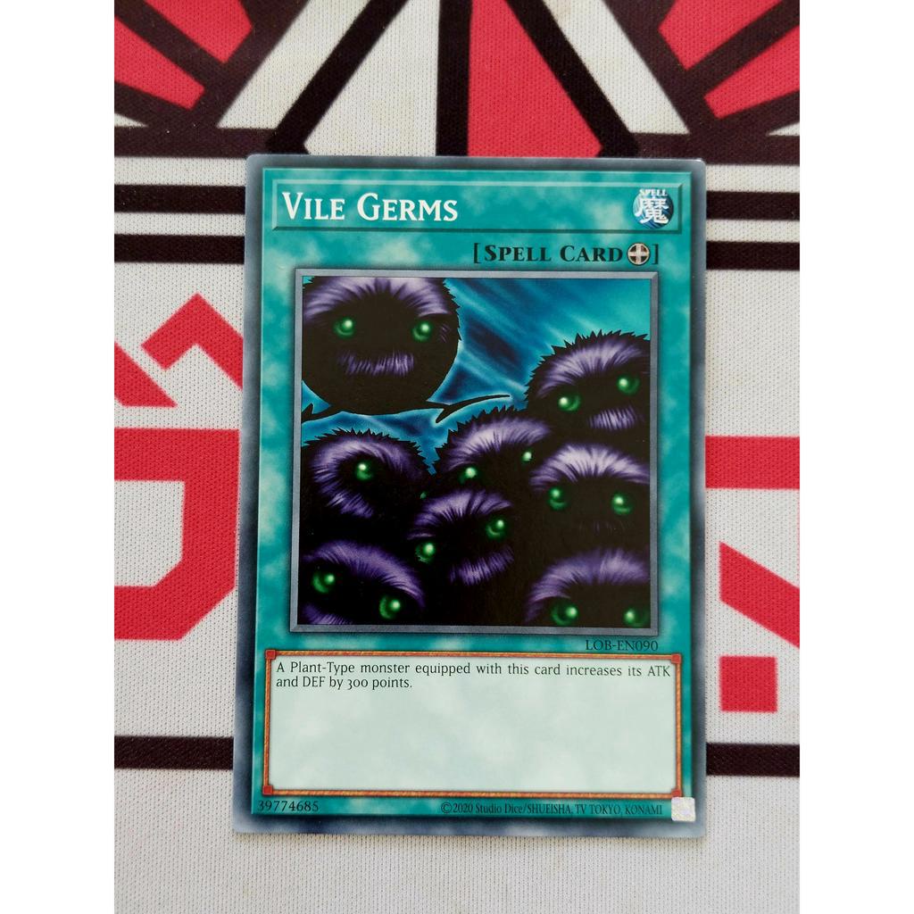 [ Đỗ Lạc Shop ] Thẻ Bài Yugioh Spell Vile Germs - LOB-EN090 - Common ...