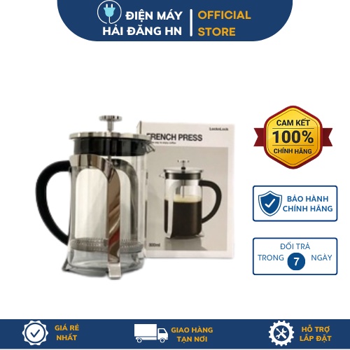 Bình pha cafe kiểu Pháp 800ml Lock&Lock French Pres - LLG019 Phin cà ...