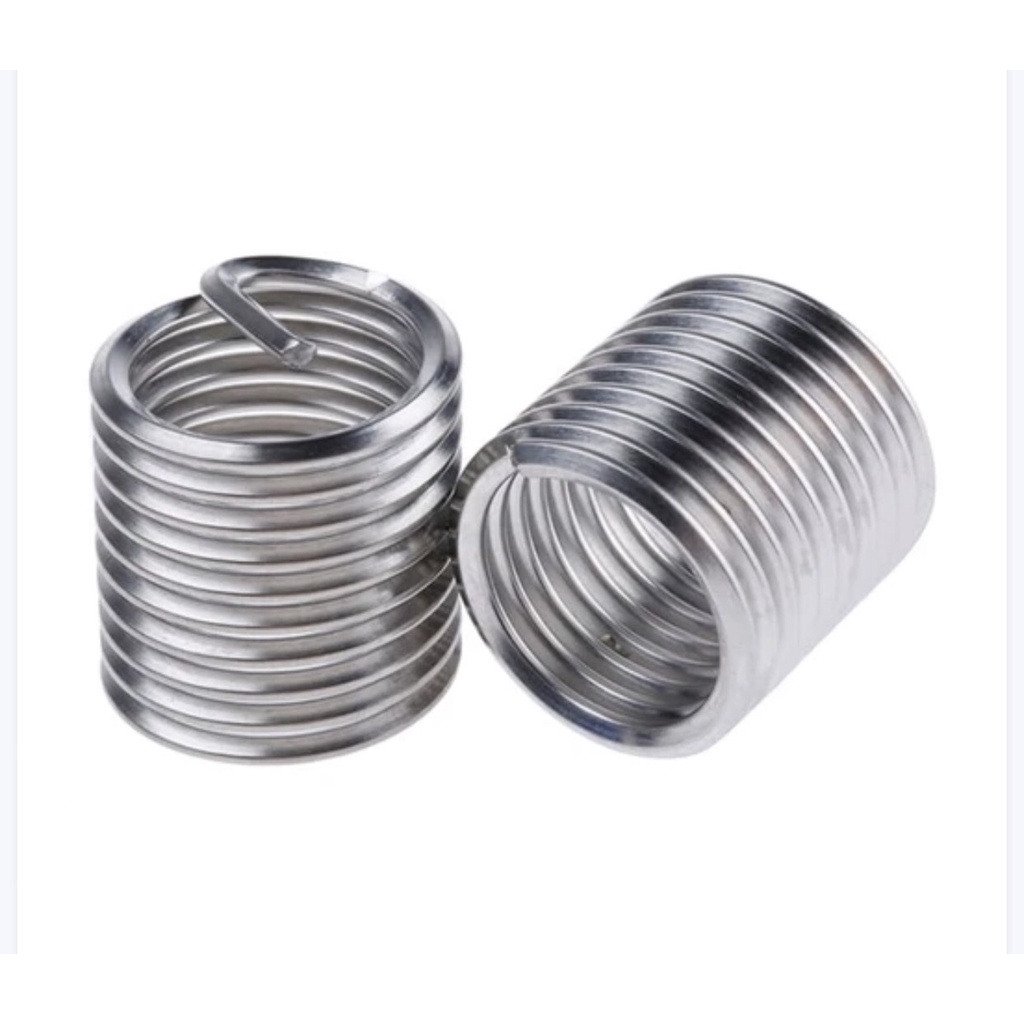 Ren cấy, ren giả,helicoil M5 chất liệu inox 304( Combo 50C) | Shopee Việt Nam