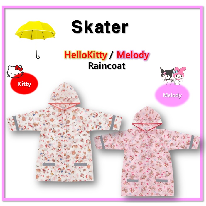 [SKATER] Hello Kitty / My melody Áo Mưa Đi Học Hoặc Ba Lô RACO1N_538759 / Raco1n_538773 | Shopee ...