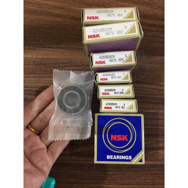 Vòng bi 6200, 6201, 6202, 6203, 6204, 6205 ddu NSKnhật mới | Shopee ...