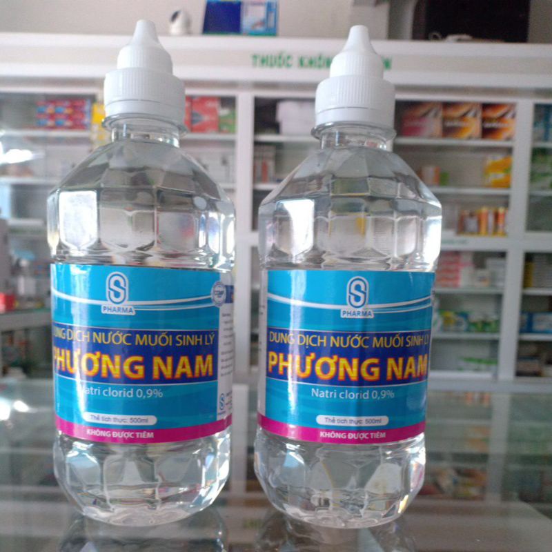 Nước muối sinh lý 500ml | Shopee Việt Nam