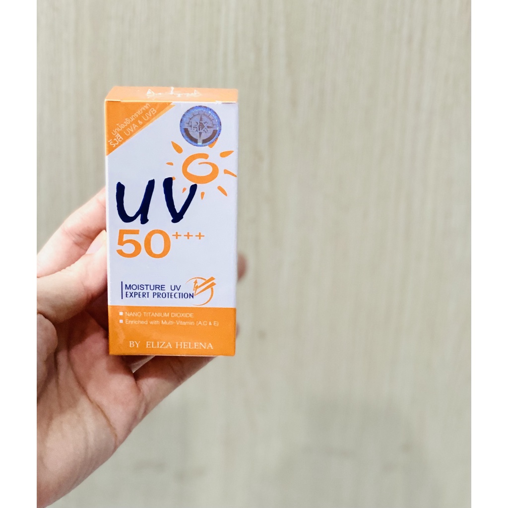 1 HỘP KEM CHỐNG NẮNG UV 50+++ BY ELIZA HELENA MOISTURE UV EXPERT PROTECTION 30G | Shopee Việt Nam