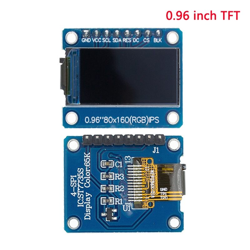 Mô Đun Màn Hình TFT 0.96 / 1.3 / 1.44 / 1.77 / 1.8 / 2.4 / 2.8 inch IPS 7P SPI HD 65K TFT ST7735 ...
