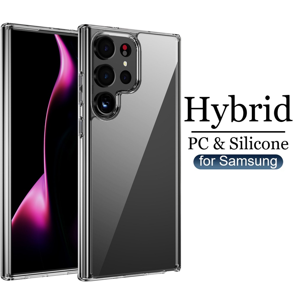Ốp Điện Thoại PC Cứng Trong Suốt Cho Samsung Galaxy S23 S21 S22 S20ultra S21 Plus 5g FE NOTE 20 ...