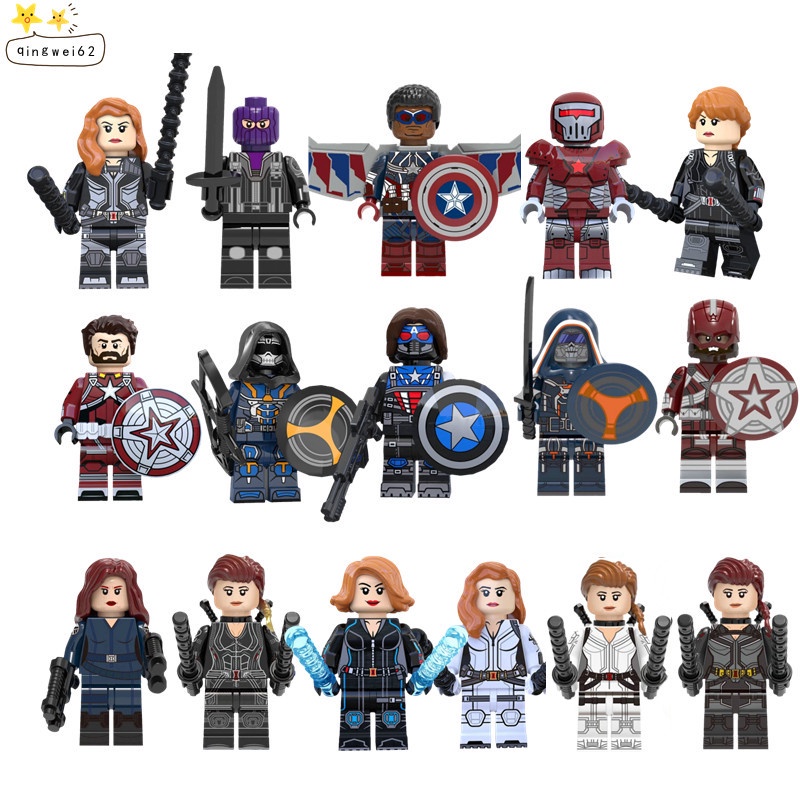 Mới Mô Hình Đồ Chơi Siêu Anh Hùng Black Widow Falcon X0272 KT1038 | Shopee Việt Nam