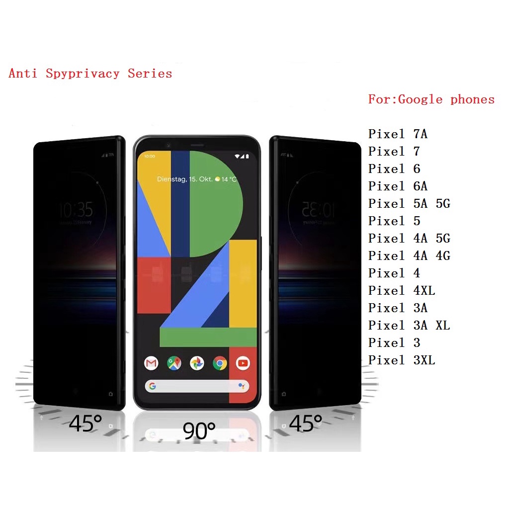 Kính Cường Lực Chống Nhìn Trộm Cho Google Pixel / 3 / 3XL / 3A / 3AXL ...