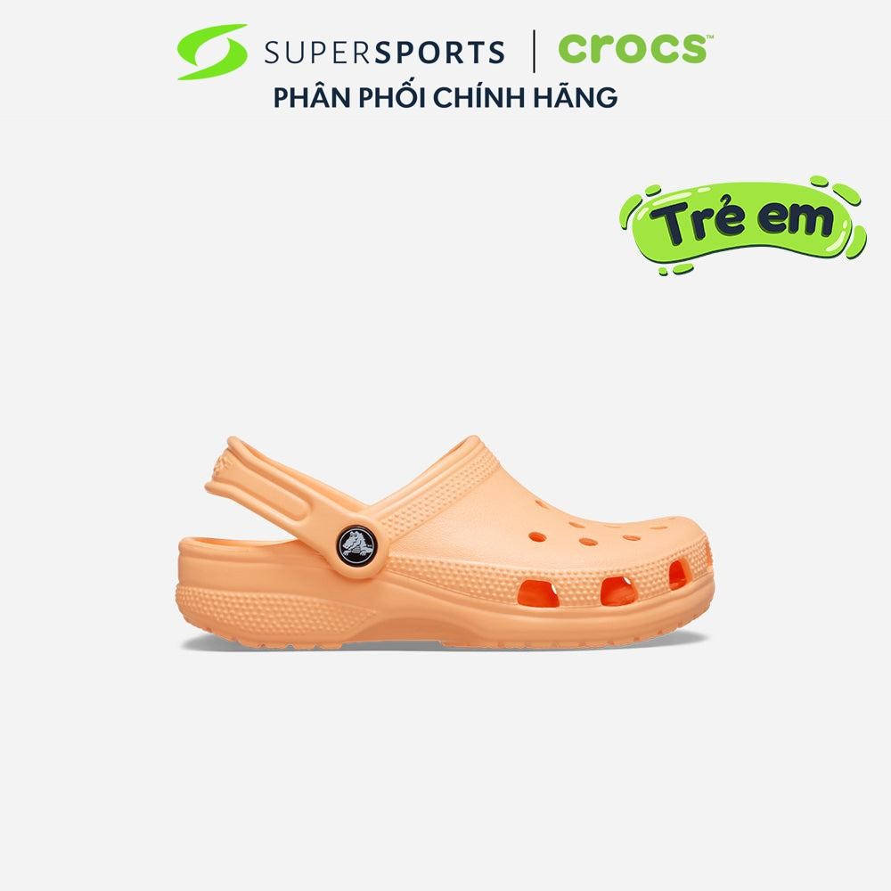 Giày Clog Trẻ Em Crocs Classic - Cam - 206990-86A | Shopee Việt Nam