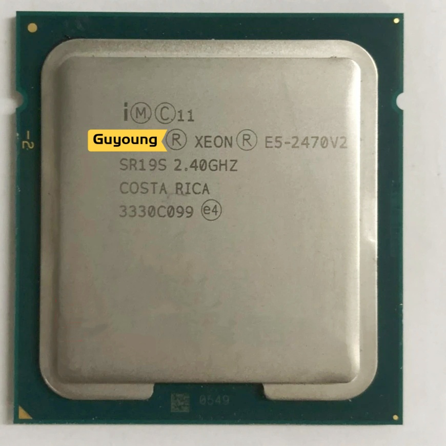 Bảng Mạch E5-2470V2 CPU E5-2470 V2 2.40GHz 10 Lõi 25MB E5 2470V2 ...