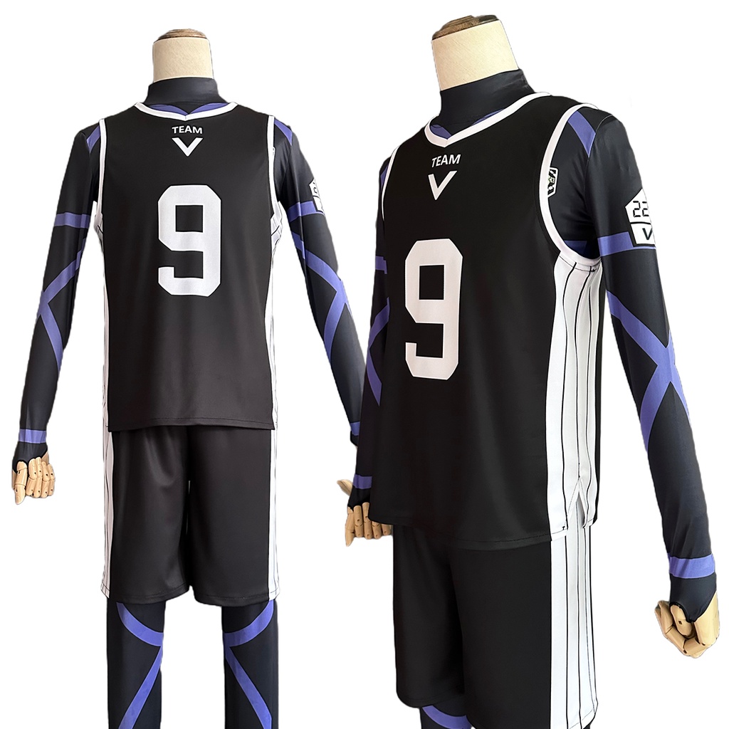 HOLOUN Blue Lock Cosplay Bộ Đồng Phục Cosplay Nhân Vật Reo Mikage NAGI ...