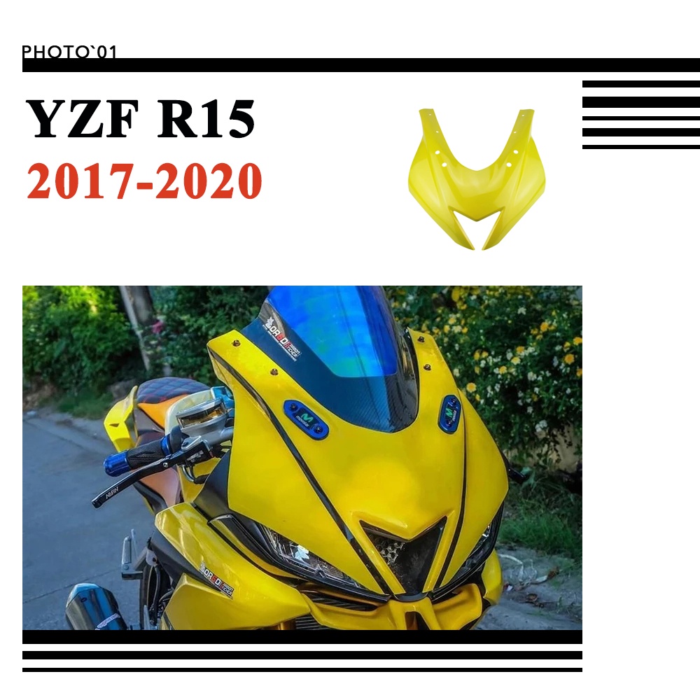 Psler Cho Yamaha YZF R15 V3 YZFR15 Hood Diversion Cover Đèn Pha Bảo Vệ ...