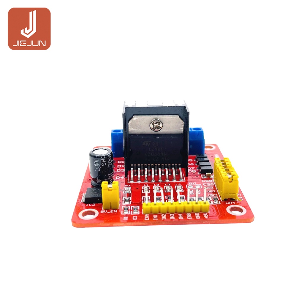 L298N DC Motor Driver Module Stepper Motor Board Dual H Bridge Max 20W ...