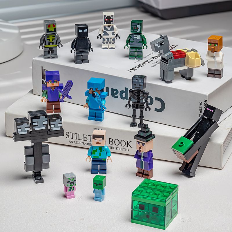 Bộ Đồ Chơi Lắp Ráp Lego Minecraft Mini Steve Alex Little Zombie ...