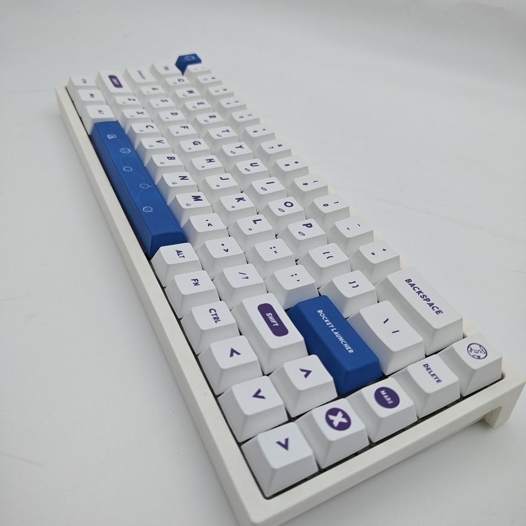 Keycap độc đáo pbt Phi hành gia Keycap Phong cách đơn giản 128 phím ...