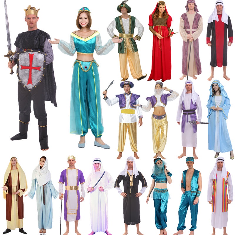 Trang Phục Hóa Trang Hoàng Tử Ả Rập dubai Cho Nam Và Nữ | Shopee Việt Nam