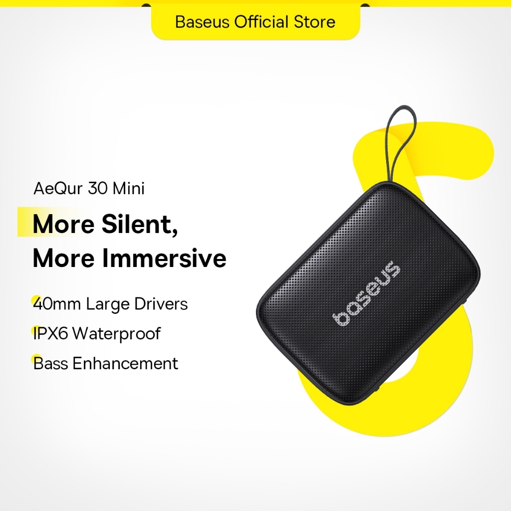 Loa Không Dây Mini Baseus 30 Mini Portable Wireless Speaker Big Volume ...