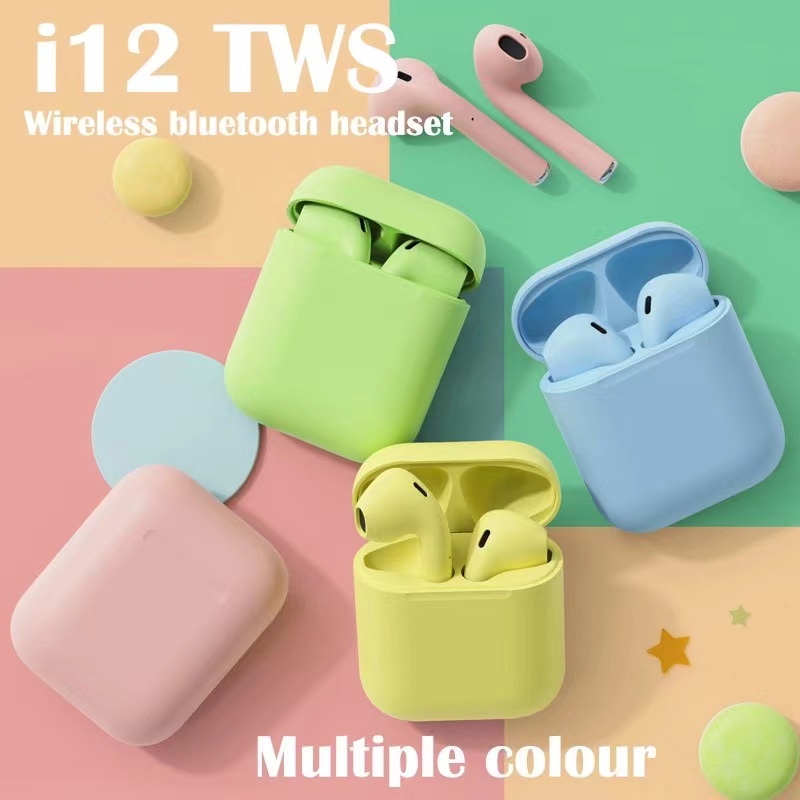 Inpod 12 i12 Matte Macaron Màu Điều Khiển Cảm Ứng Tai Nghe Không Dây ...