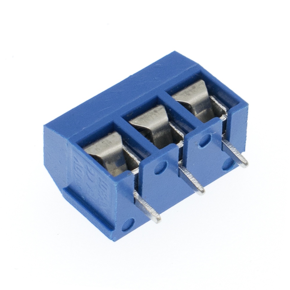 10pcs KF301 2P/3P/4P Blue KF301-5.0 KF301 Screw 5.0mm Straight Pin PCB ...