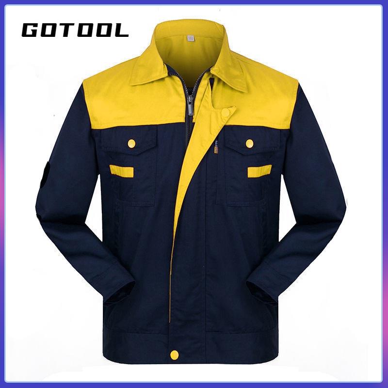 【GOTOOL】Áo Khoác Bảo Hộ Lao Động Tay Dài Bảo Hộ Lao Động Cho Nam Nữ Nhân Viên Nhà Máy | Shopee ...