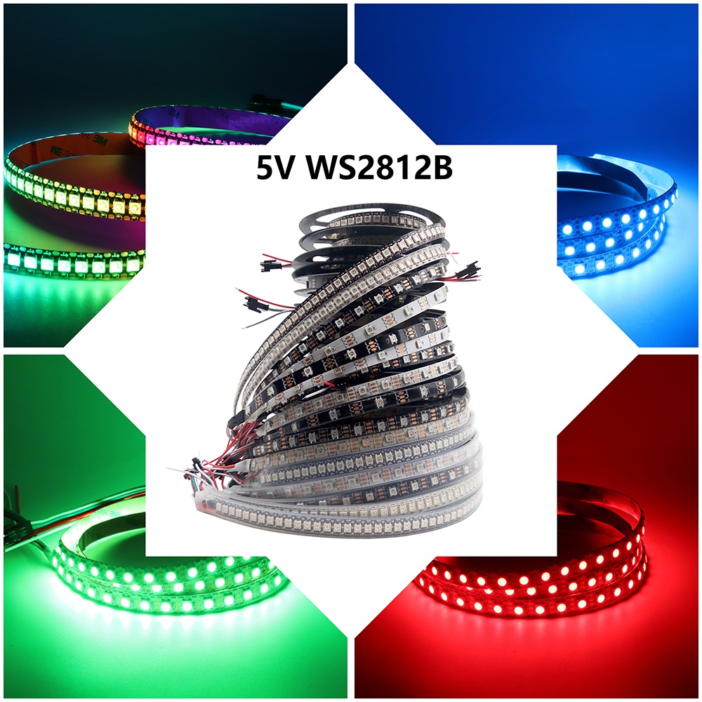 Dây Đèn led 1-5m ws2812b ws2812 smd 5050 rgb dc5v 60leds / m Trang Trí ...